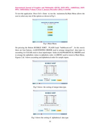 Visualization of sorting algorithms using flash | PDF