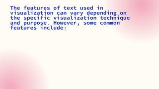 Visualization as a presentation of synthesis reading | PPTX | Remote ...