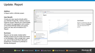 Visualizations that make an impact - see what s new in minitab ...