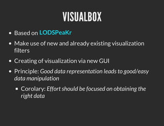 Visualizations using Visualbox | PPT