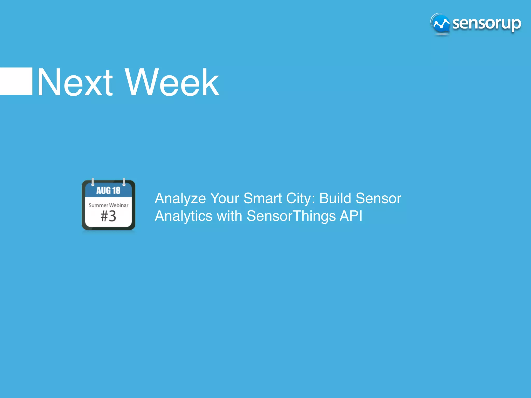 Visualize Your Smart City: Build a Real-Time Smart City Dashboard for ...