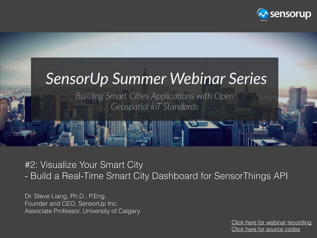 Visualize Your Smart City: Build a Real-Time Smart City Dashboard for ...