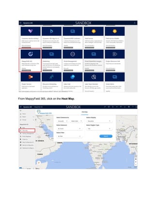 Visualize and analyze dynamics crm data on heatmap | PDF | Geography | Science
