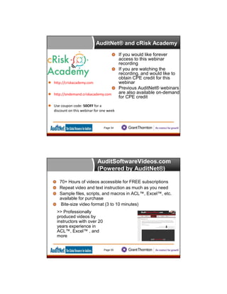 Visualize audit sampling and fraud detection in excel | PDF