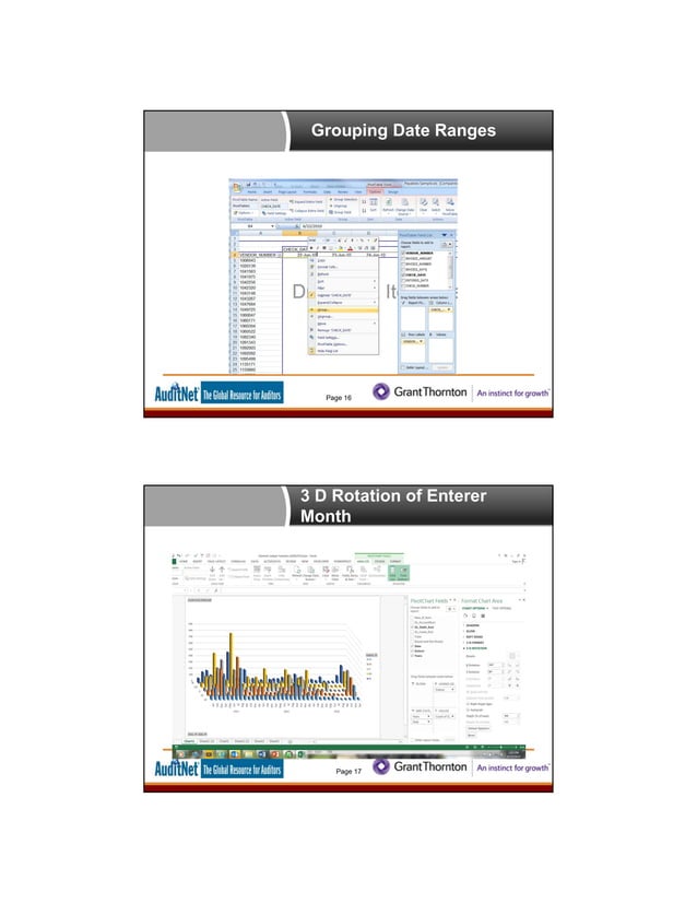 Visualize audit sampling and fraud detection in excel | PDF