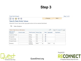 Visualize PeopleSoft Data with Pivot Grids | PDF