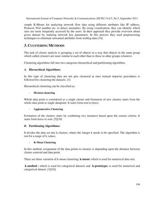 Visualize network anomaly detection by using k means clustering algorithm | PDF
