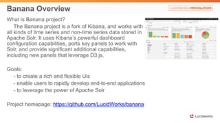Visualize Solr Data with Banana: Presented by Andrew Thanalertvisuti, Lucidworks | PPT