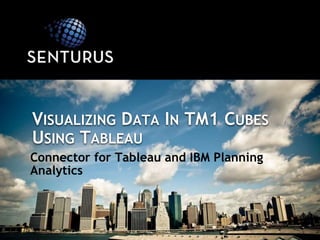 Visualize Your TM1 Data with Tableau | PPT