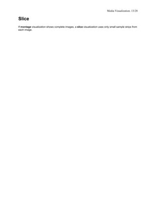 Visualizing image and video collections: Examples | PDF