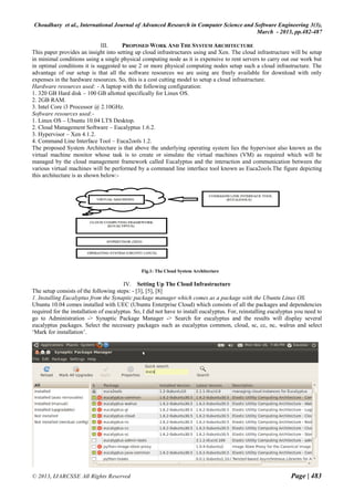 Visualizing a cloud using eucalyptus and xen | PDF