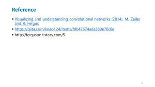 [Paper Review] Visualizing and understanding convolutional networks | PPTX