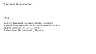 Visualizing data using t-SNE | PPT | Free Download
