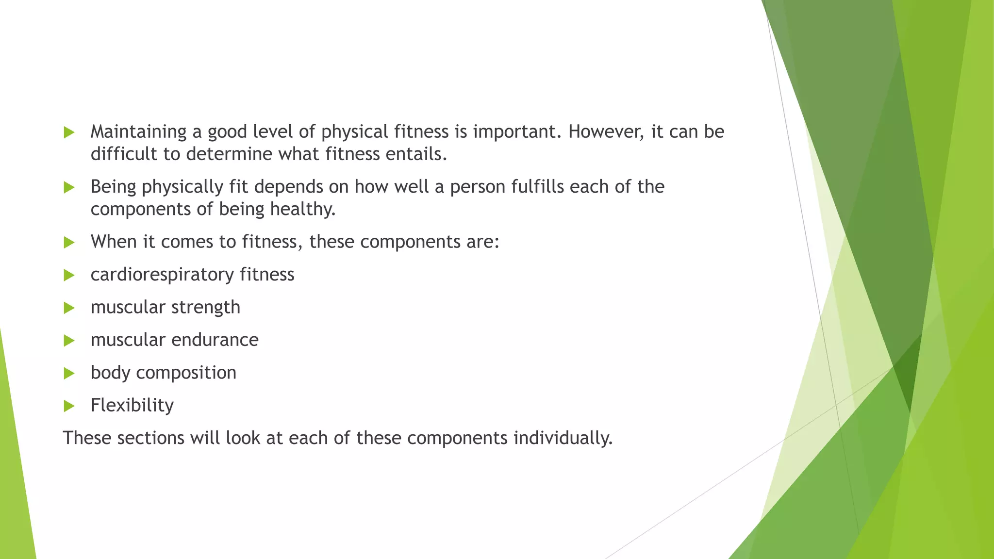 Visualizing fitness & exercise programs - FITT Protocol | PPTX
