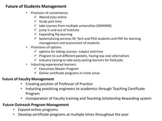 Visualizing future of a new educational infrastructure for earth ...