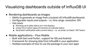 Rick Spencer & Wojciech Kocjan [InfluxData] | Visualizing InfluxDB 2.0 Dashboards | InfluxDays ...