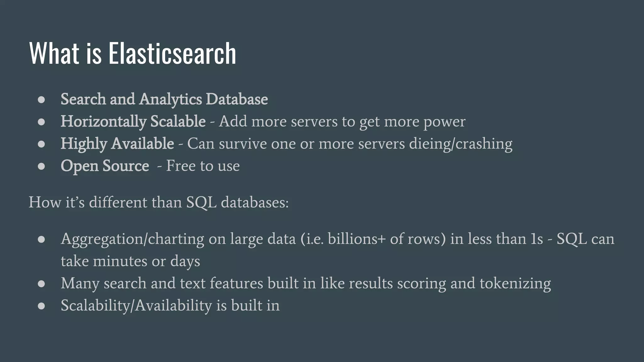 Visualizing large datasets with elasticsearch and kibana | PPTX