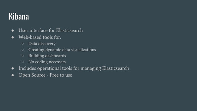 Visualizing large datasets with elasticsearch and kibana | PPTX