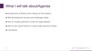 Visualizing large data sets with wijmo enterprise webinar | PPTX