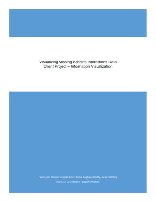 IU Data Visualization Class Final Project: Visualizing Missing Species ...