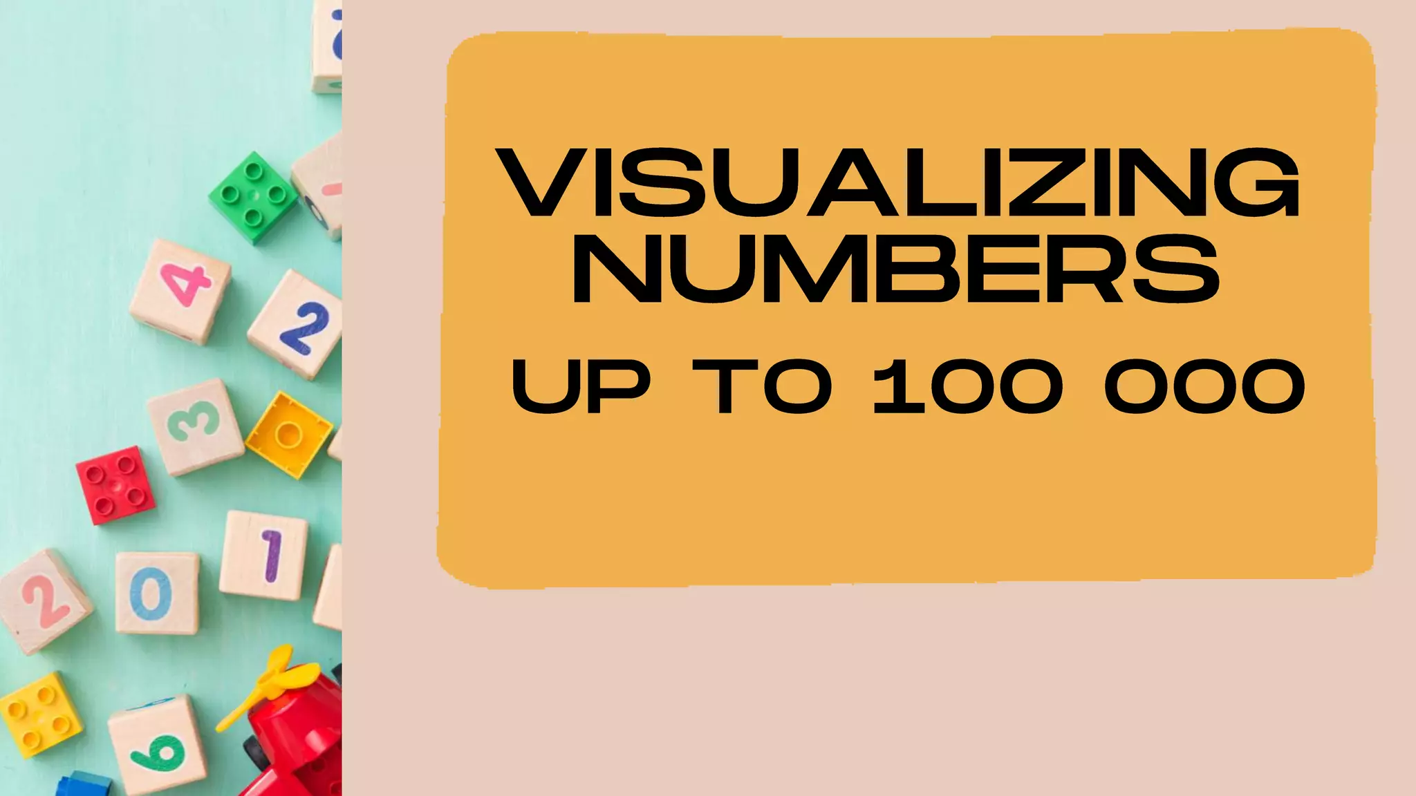 Visualizing Numbers Grade 4 | PPTX