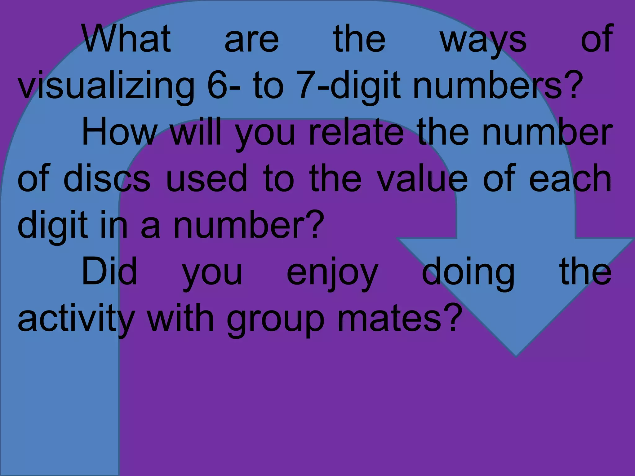 Visualizing Numbers up to 1 000 000 with Emphasis on Numbers 100 001 ...