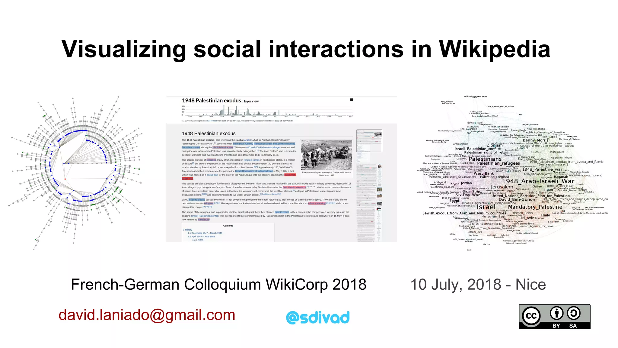 Visualizing social interactions in Wikipedia - WikiCorp 2018 | PDF ...
