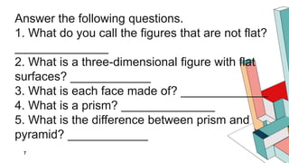 Grade 6 Third Quarter Mathematics - Visualizing Solid Figures.pptx
