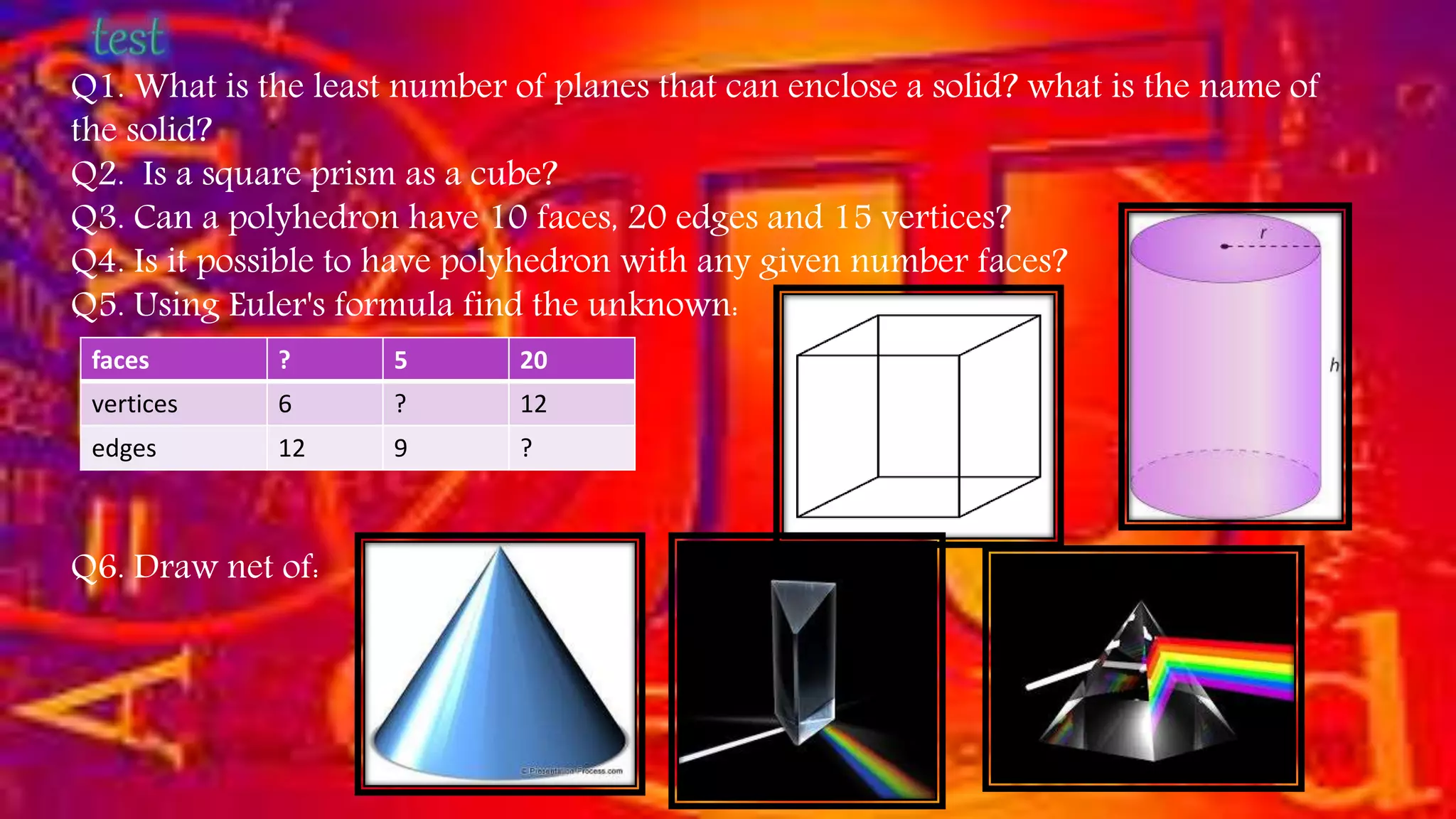 Visualizing solid shapes | PPTX | 3-D Graphics | Computer Software and ...