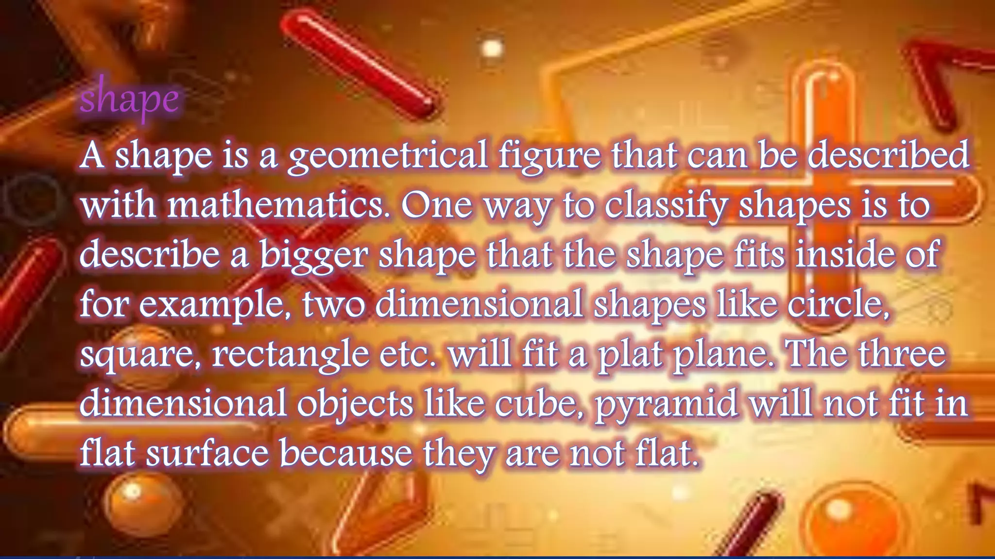 Visualizing solid shapes | PPTX | 3-D Graphics | Computer Software and ...