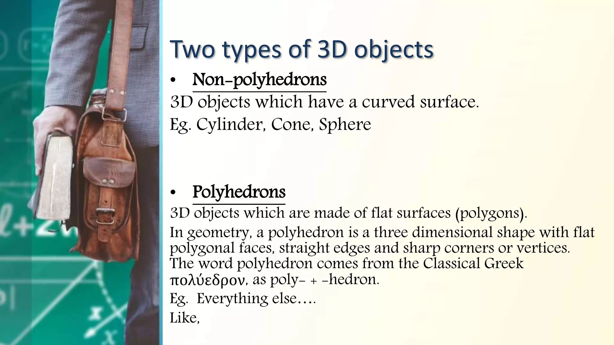 Visualizing solid shapes - by Elwin binu | PPT