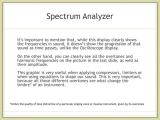 Visualizing sound by Antonio G | PPTX