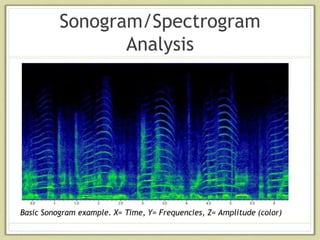 Visualizing sound by Antonio G | PPTX