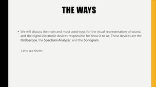 Visualizing sound | PPT