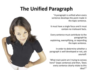 Visualizing The Paragraph | PPT