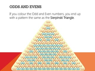 Visualizing the pascal’s triangle | PPTX