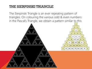 Visualizing the pascal’s triangle | PPTX