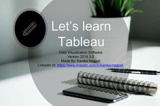 Visualizing Time with tableau | PPT