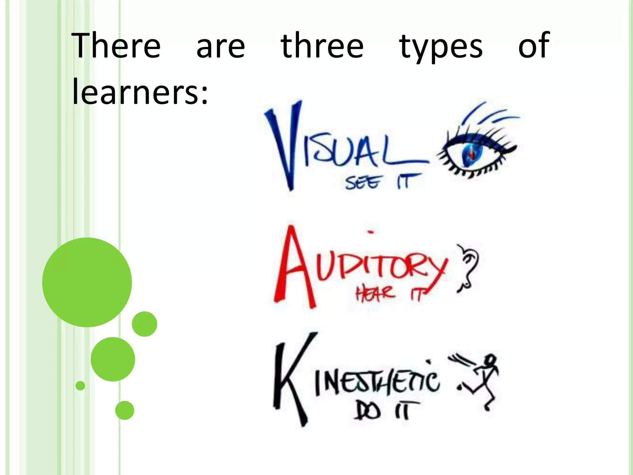 Visual learners | PPT
