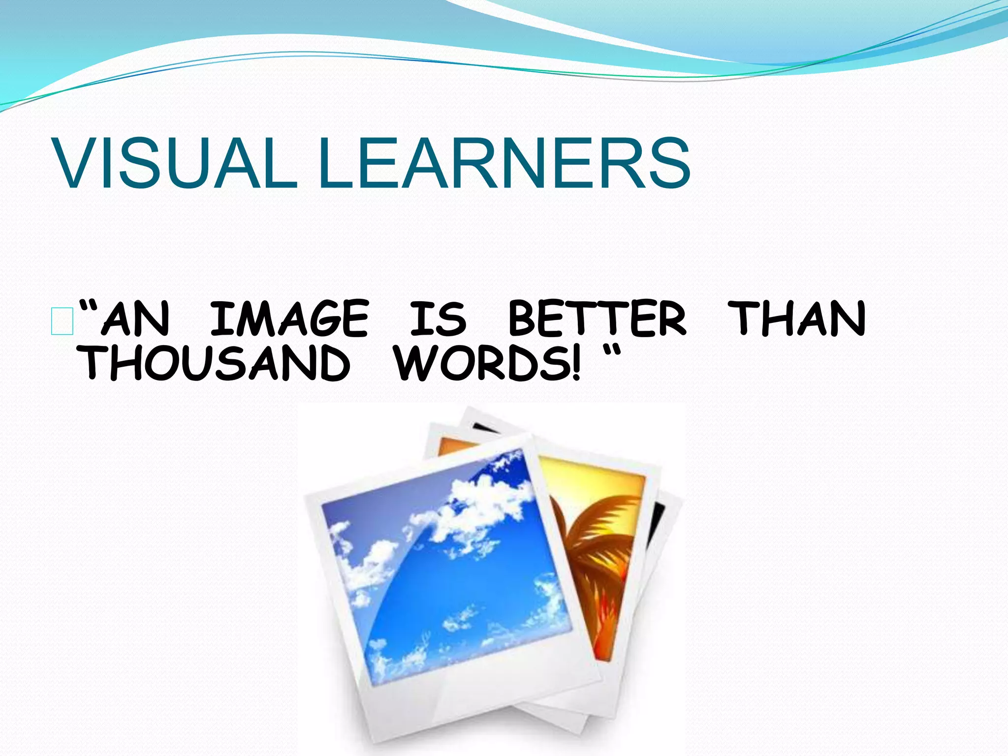 Visual Learners Ppt