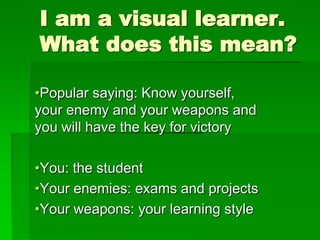 Visual learning | PDF