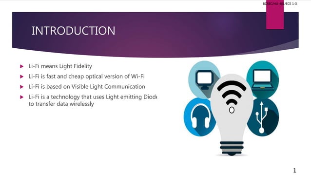 Visual light communication | PPT