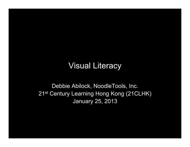 Picture Walk in Visual Literacy | PPT