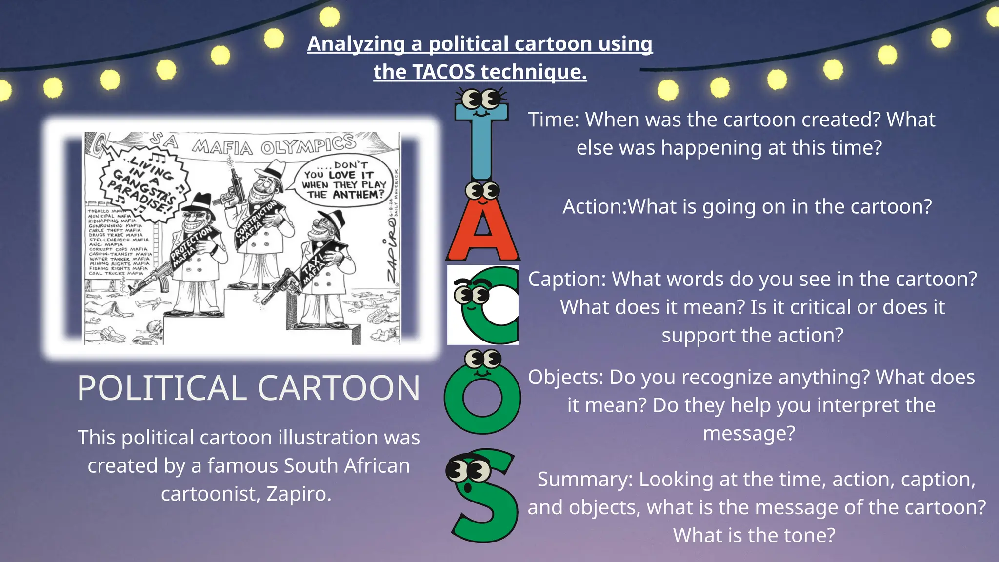 Visual literacy for English Learners Beginner level.pptx | Humor and ...