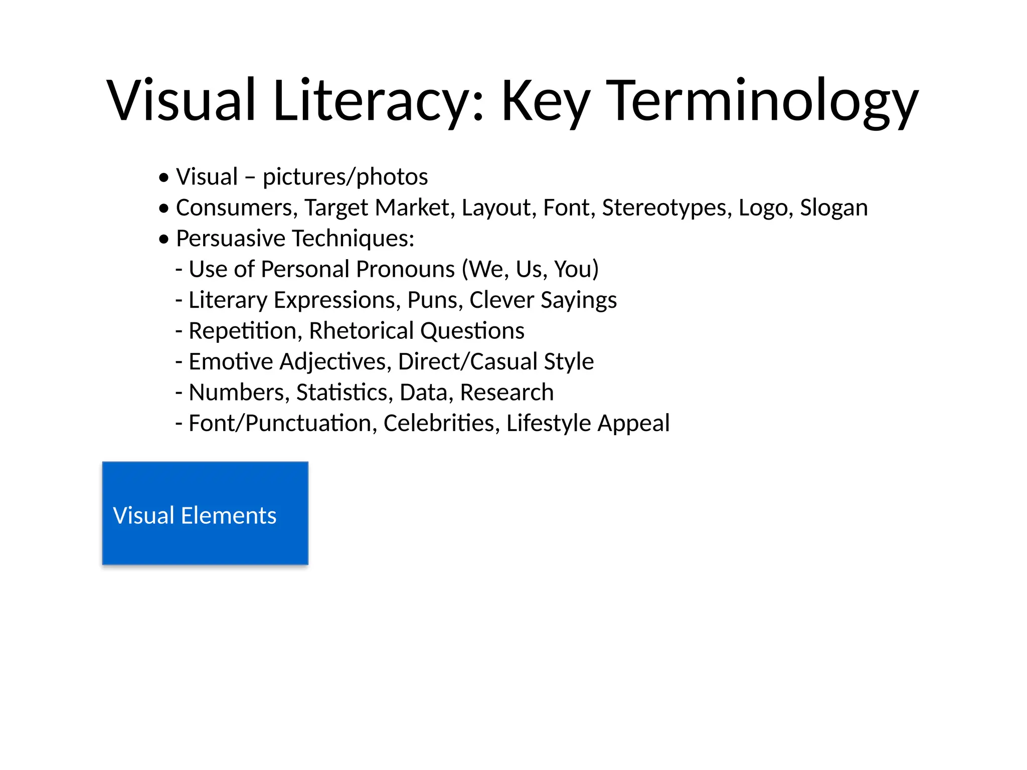 VisualLiteracyPersuasiveTechniques1.pptx