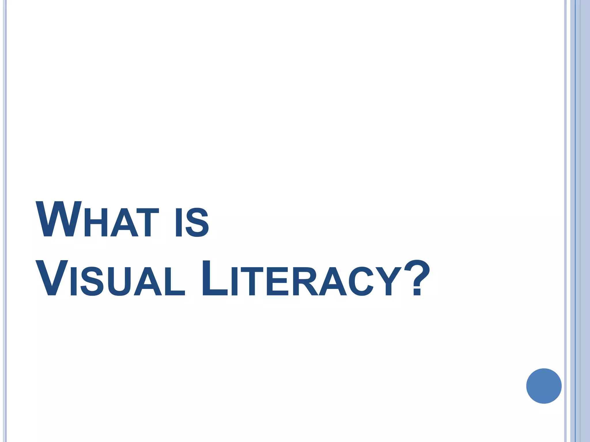 Visual literacy ppt | PPTX