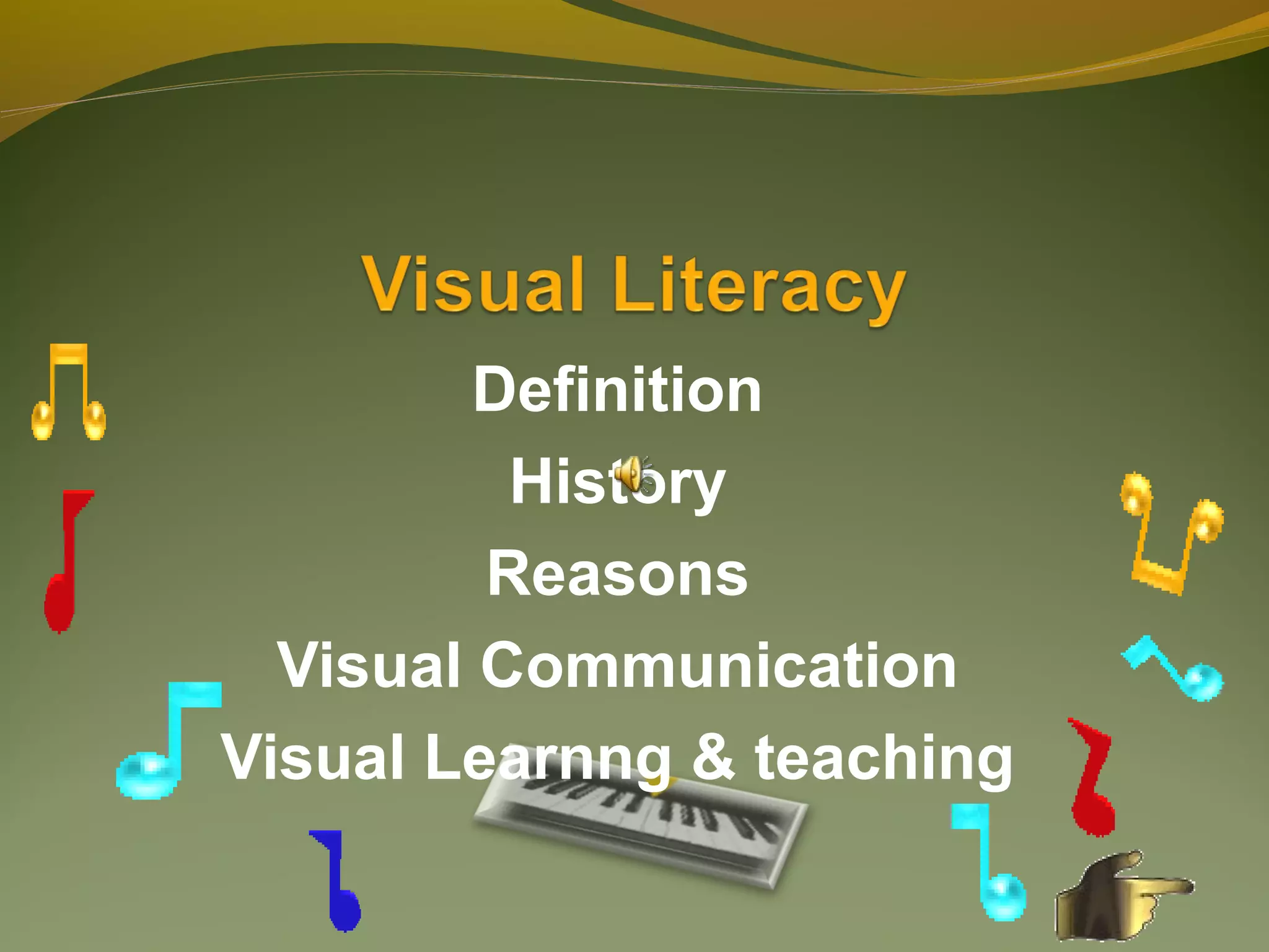 Visual literacy presentation | PPT