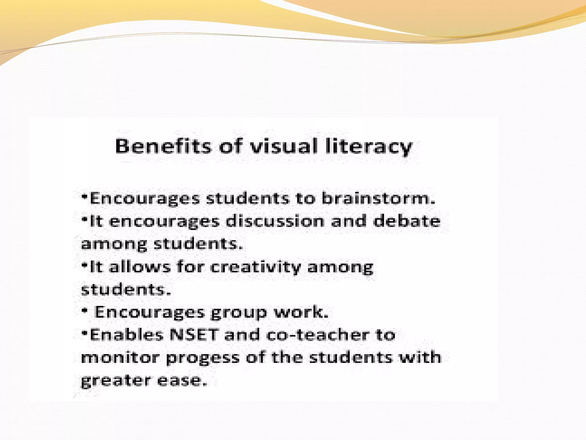 Visual literacy presentation | PPT