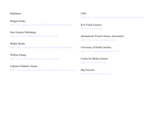 Visual literacy test | PPT