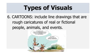 Visual literacy and types of visuals in the classroom | PPT